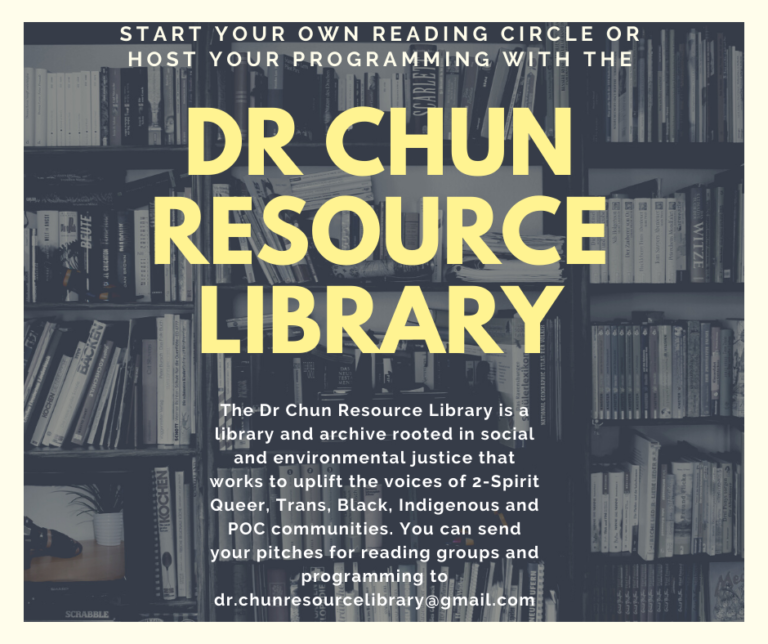 Dr Chun Resource Library! - OPIRG Toronto